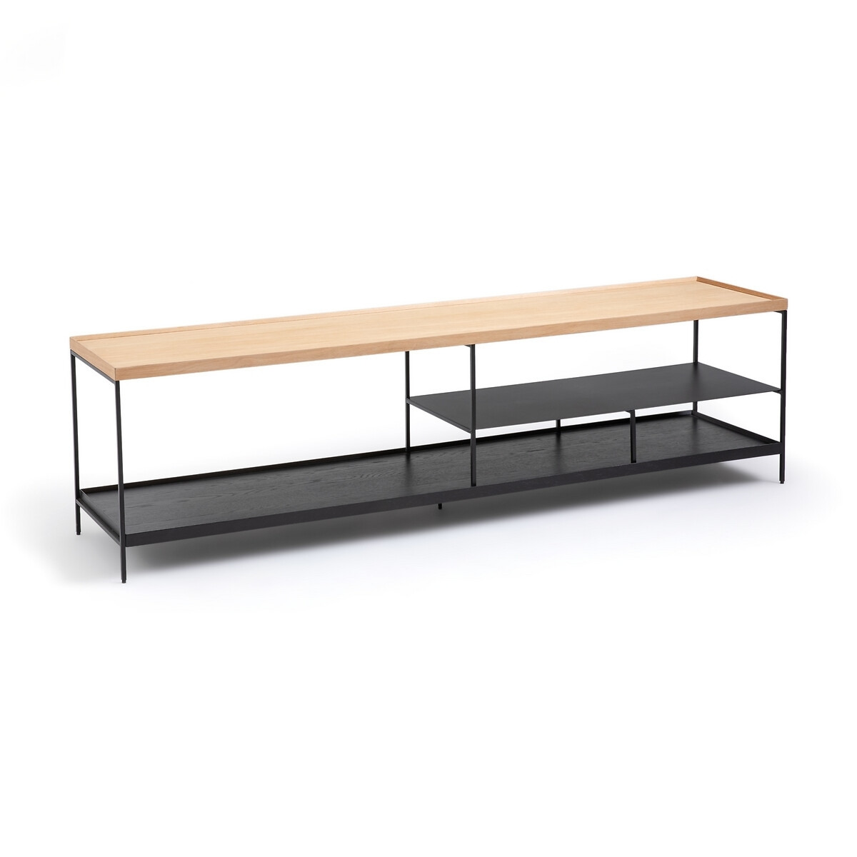 Tidder Oak & Metal TV Unit by La Redoute | ufurnish.com