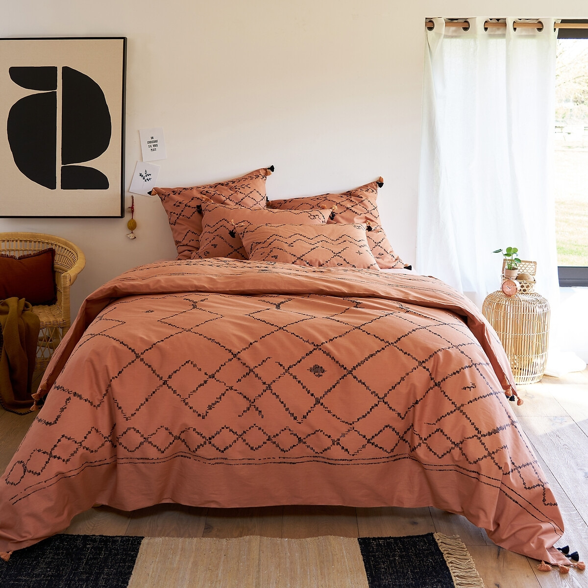 Afaw Berber Style 100% Cotton Duvet Cover by La Redoute | ufurnish.com