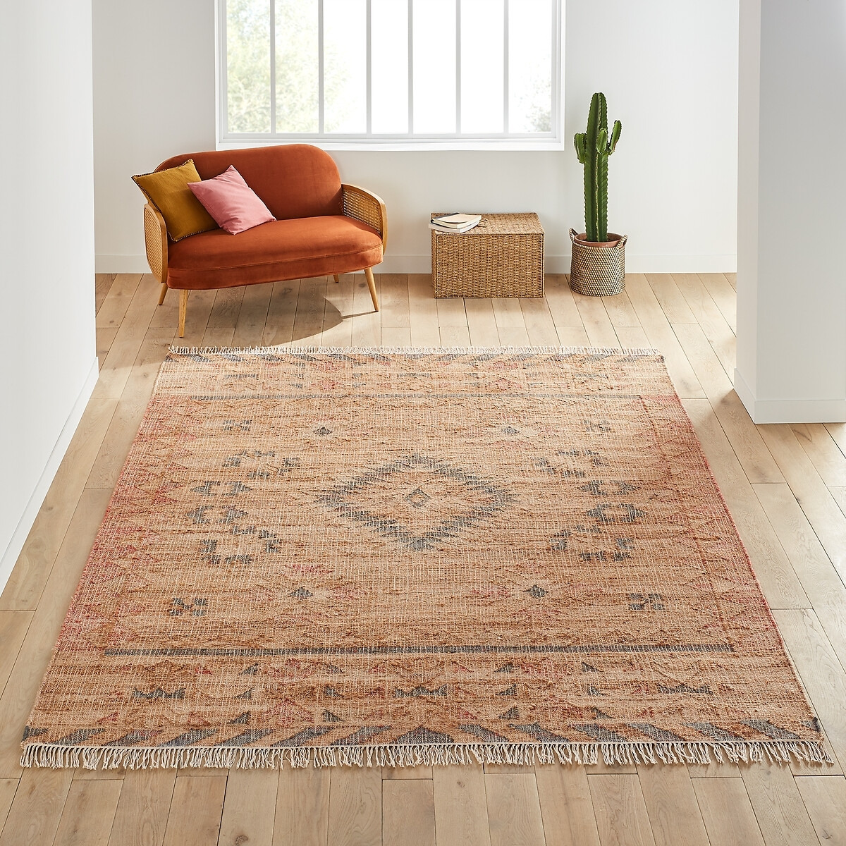 Navaja Aged Effect Kilim XXL Rug by La Redoute | ufurnish.com