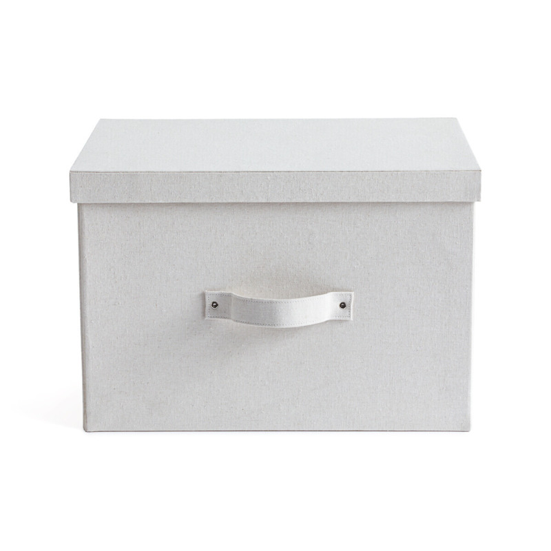 Lisandre Linen Storage Box by La Redoute | ufurnish.com