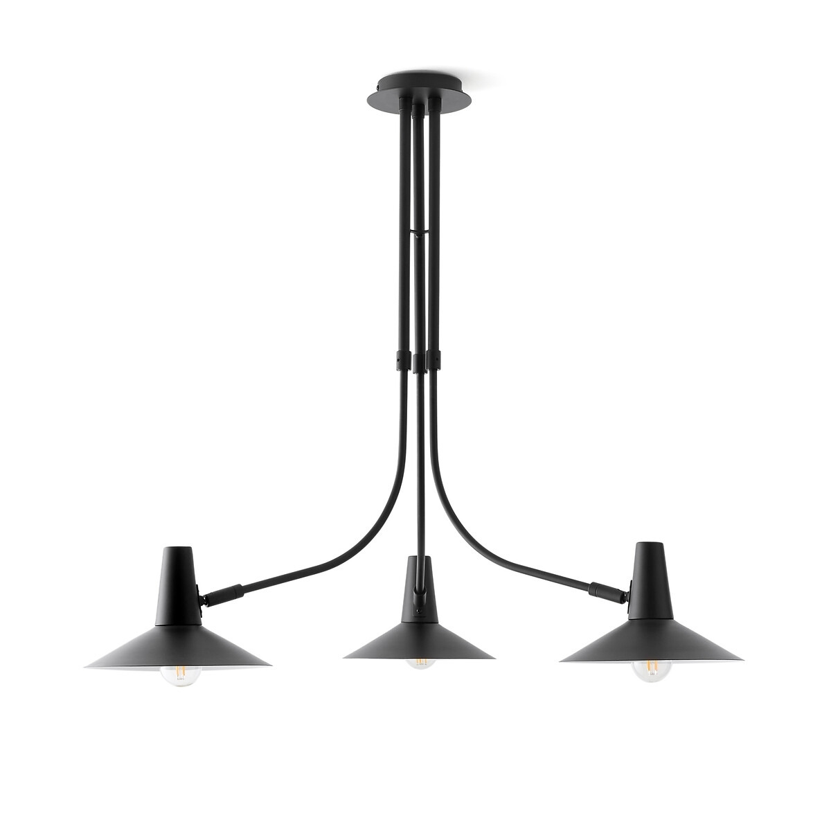 Lidia Metal Triple Ceiling Light by La Redoute | ufurnish.com