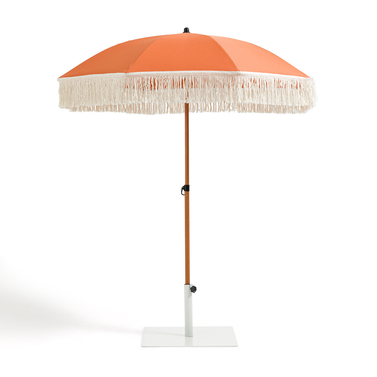 Biara Fringed Parasol Garden Umbrella by La Redoute | ufurnish.com