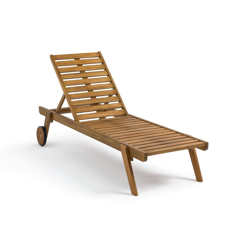 Aksel Child's Acacia Sun Lounger by La Redoute | ufurnish.com
