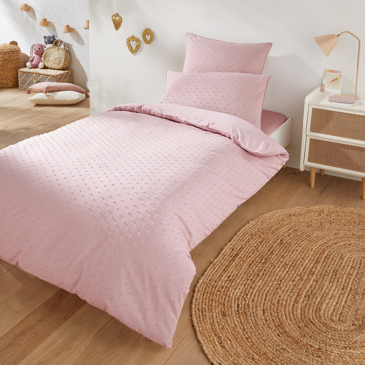 Hilda Spotted 100% Cotton Child's Duvet Cover by La Redoute | ufurnish.com