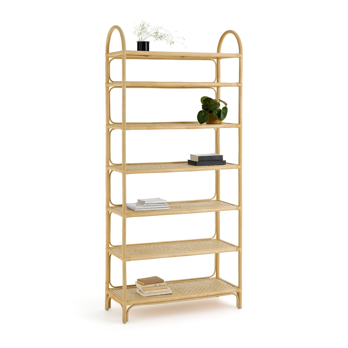 Malu 221cm Rattan Cane Bookcase by La Redoute | ufurnish.com