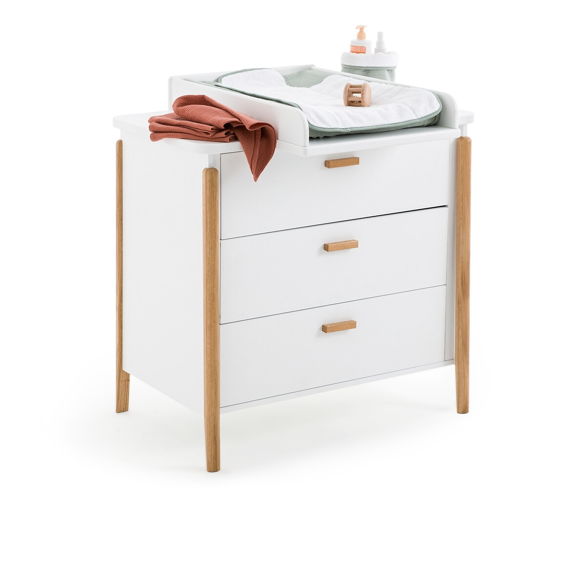 Nadil Changing Unit with Drawers by La Redoute | ufurnish.com