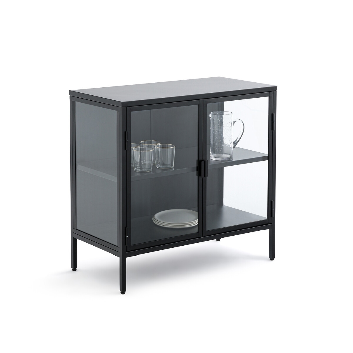 Harlem 2-Door Metal Showcase Sideboard by La Redoute | ufurnish.com