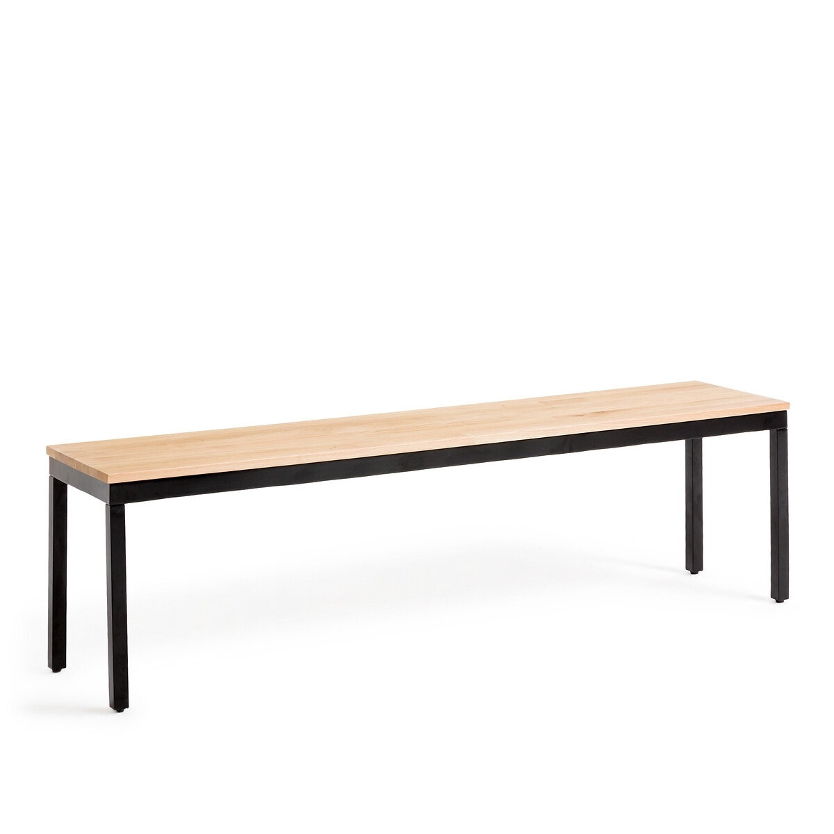Nairobi 160cm Oak & Metal Bench by La Redoute | ufurnish.com