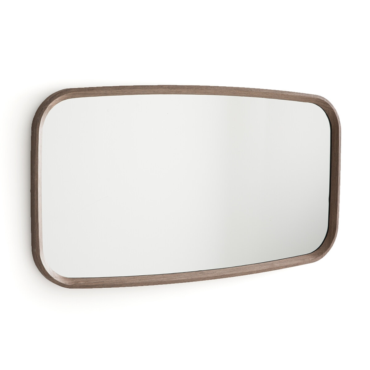 Orion Grey Oak Rectangular Mirror by La Redoute | ufurnish.com