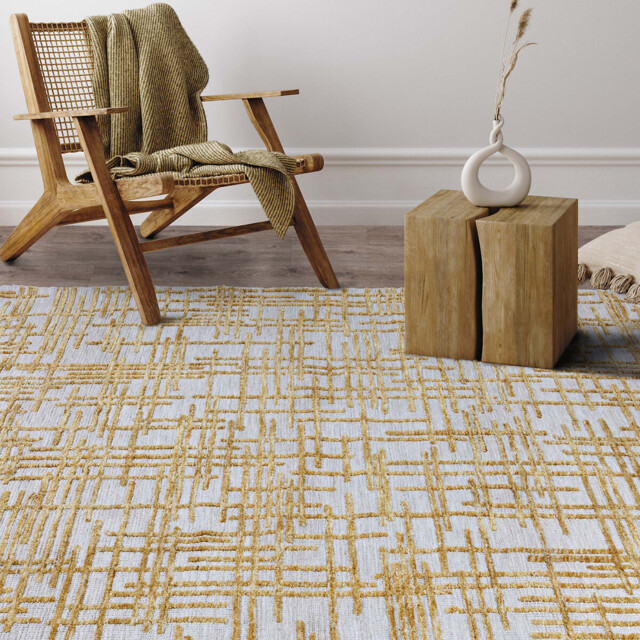 Blueprint Pattern Abstract Rug by La Redoute | ufurnish.com