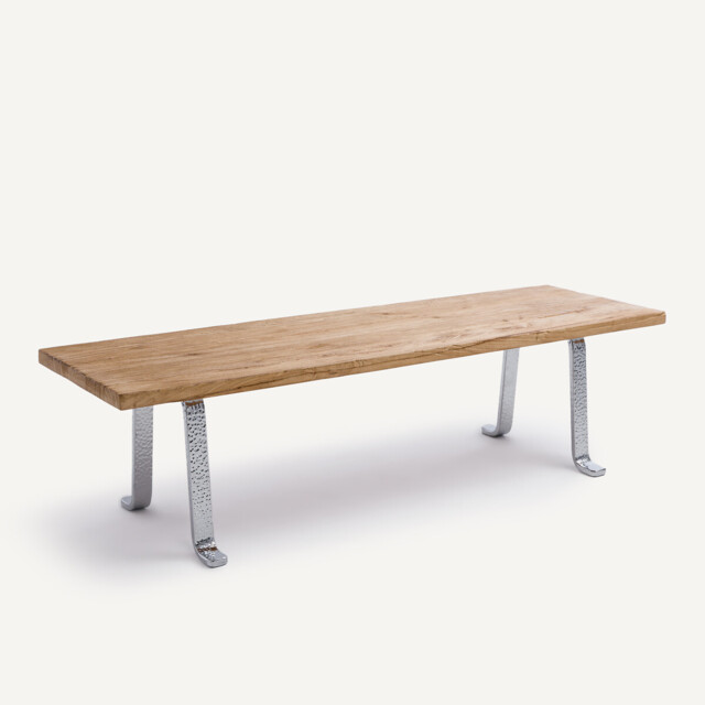 Zen Coffee Table in Recycled Elm and Iron by La Redoute | ufurnish.com
