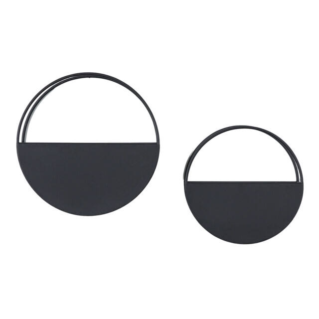 Set of 2 Round Wall Planters by La Redoute | ufurnish.com