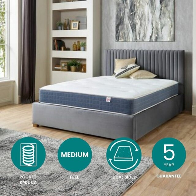Temperature Control Duo Pocket+ Mattress by La Redoute | ufurnish.com