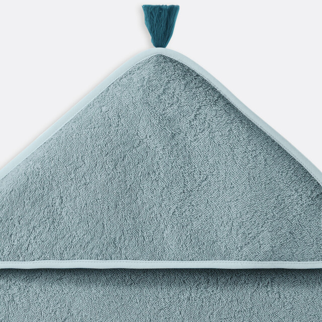 Azuris 100% Cotton Organic Towelling Bath Cape by La Redoute | ufurnish.com