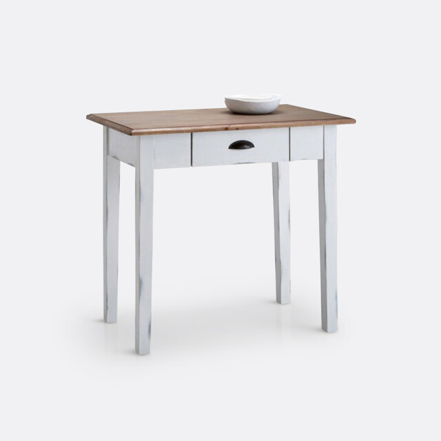 Roside Pine and Veneer 2 Seater Kitchen Table by La Redoute | uFurnish.com