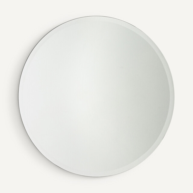 Sana 100cm Diameter Round Bevelled Mirror by La Redoute | uFurnish.com