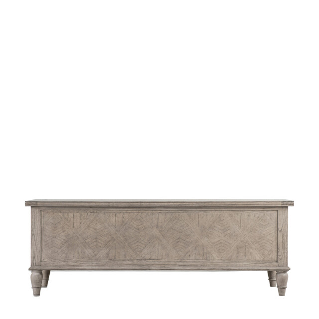 Nashik Ash Wood Parquet Hall Storage Bench by La Redoute | ufurnish.com