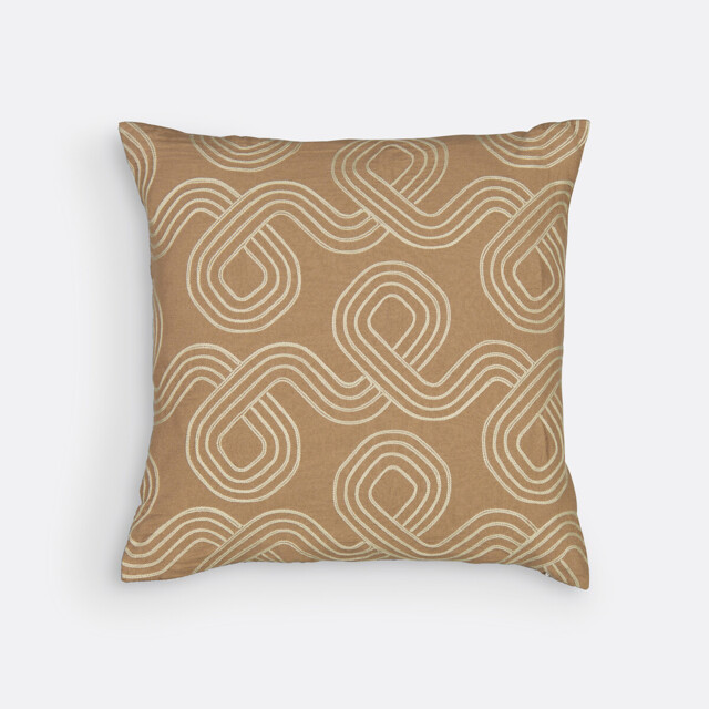 Belby 45 x 45cm Embroidered 100% Cushion Cover by La Redoute | ufurnish.com