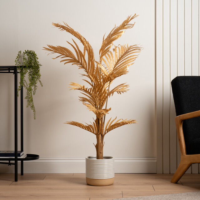 120cm Artificial Gold Kwai Tree by La Redoute | ufurnish.com