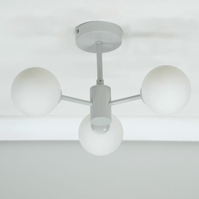 3 Arm Flush Ceiling Light by La Redoute | ufurnish.com