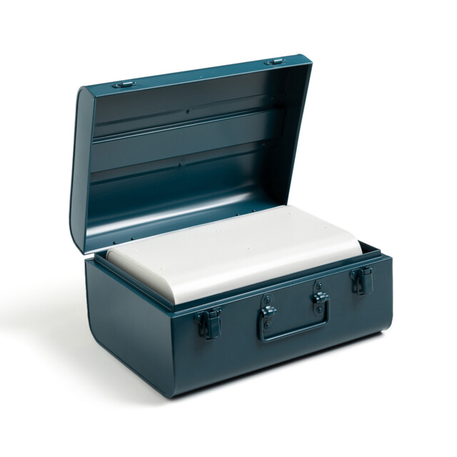 Set of 2 Masa Metal Sheet Trunks by La Redoute | ufurnish.com