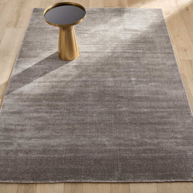 Terral Hand Woven Lyocell and Wool Rug by La Redoute | ufurnish.com