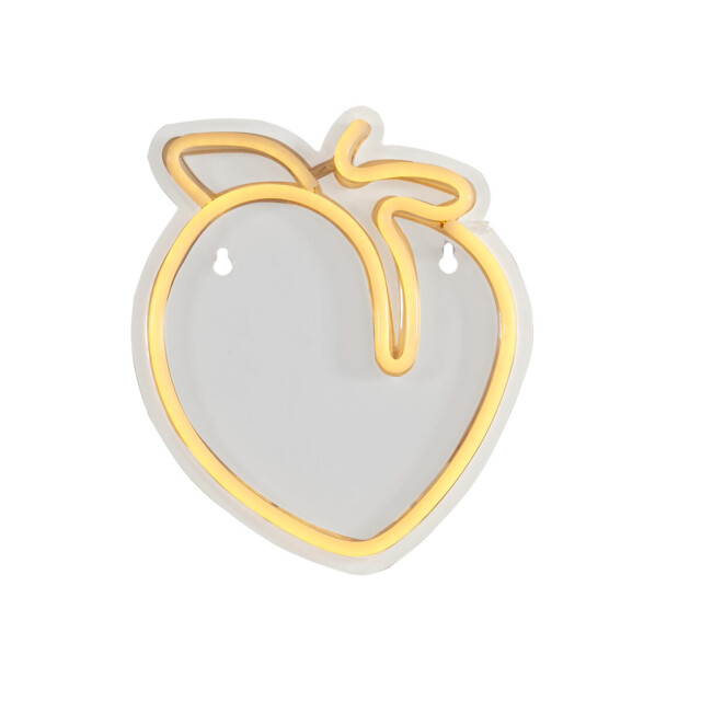 Neon Peach LED Wall Light by La Redoute | ufurnish.com