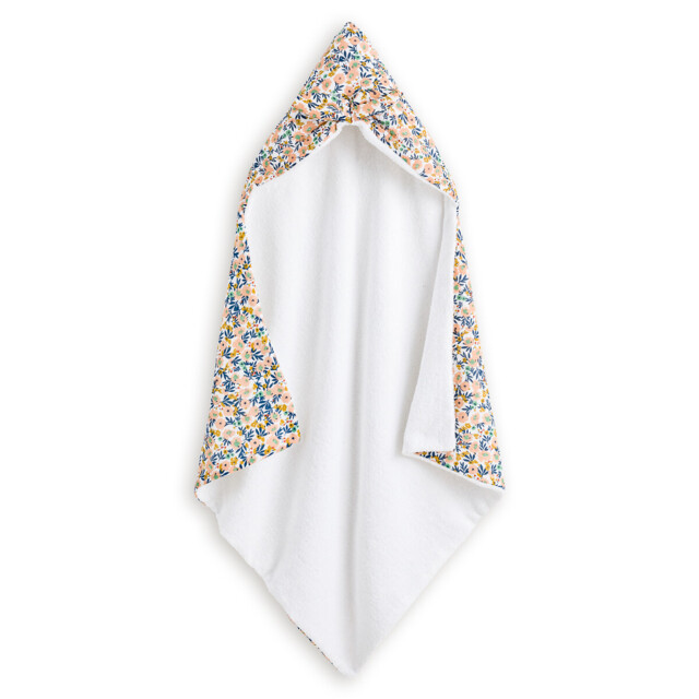 Ohara Floral 100% Cotton Muslin Baby Bath Cape by La Redoute | ufurnish.com