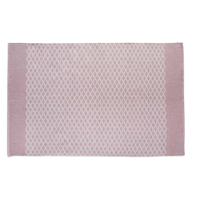 Recycled Woven Trellis Pattern Rug by La Redoute | ufurnish.com