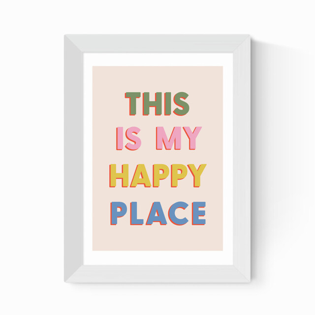 This Is My Happy Place by Studio Eleni by La Redoute | ufurnish.com