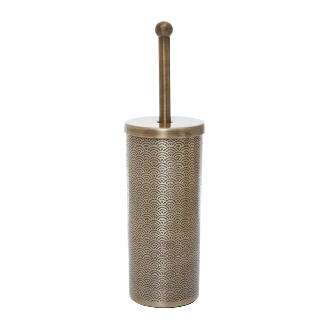 Art Deco Gold Finish Toilet Brush by La Redoute | ufurnish.com