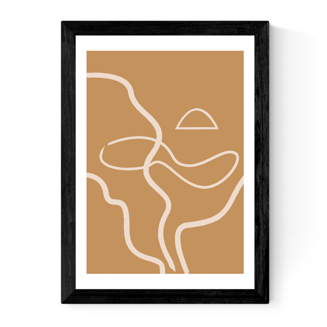 The Line by Flower Love Child Print by La Redoute | ufurnish.com