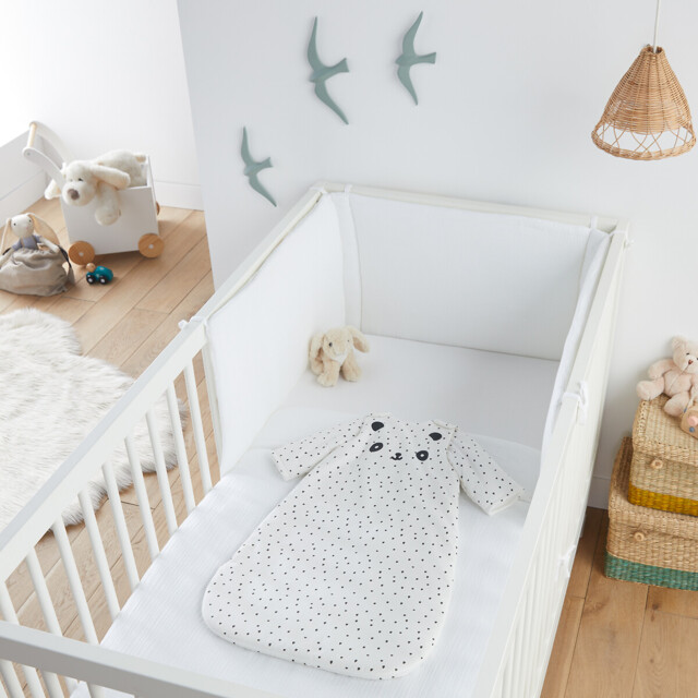 Baby's Panda Sleeping Bag in Cotton Percale with Removable Sleeves by ...