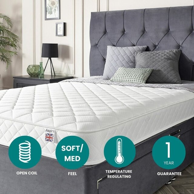 Double Comfort Eco Foam Free Mattress by La Redoute | ufurnish.com