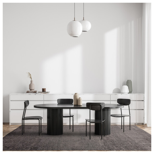 Abstract Chenille Blend Flatweave Rug by La Redoute | ufurnish.com