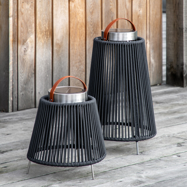Haru Small LED Outdoor Solar Lantern by La Redoute | ufurnish.com