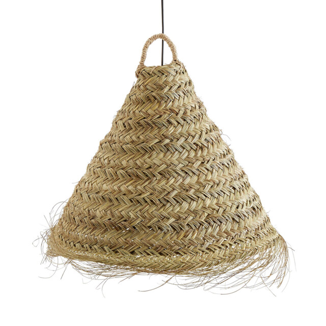 Wesoko 60cm Diameter Woven Palm Leaf Ceiling Light Shade by La Redoute ...
