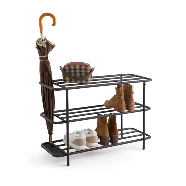 Jayma Metal Shoe & Umbrella Rack by La Redoute | ufurnish.com