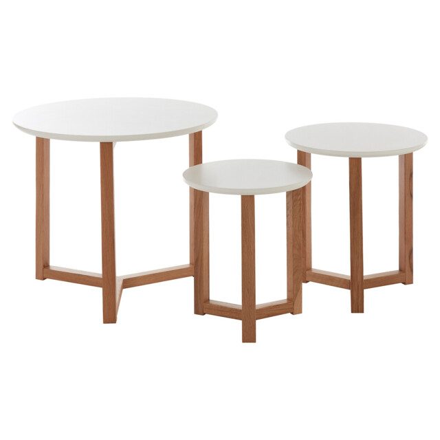 Colson Scandi Side Tables (Set of 3) by La Redoute | ufurnish.com