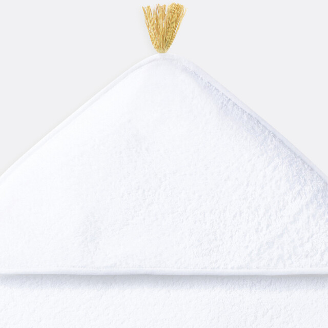 Azuris 100% Cotton Organic Towelling Bath Cape by La Redoute | ufurnish.com