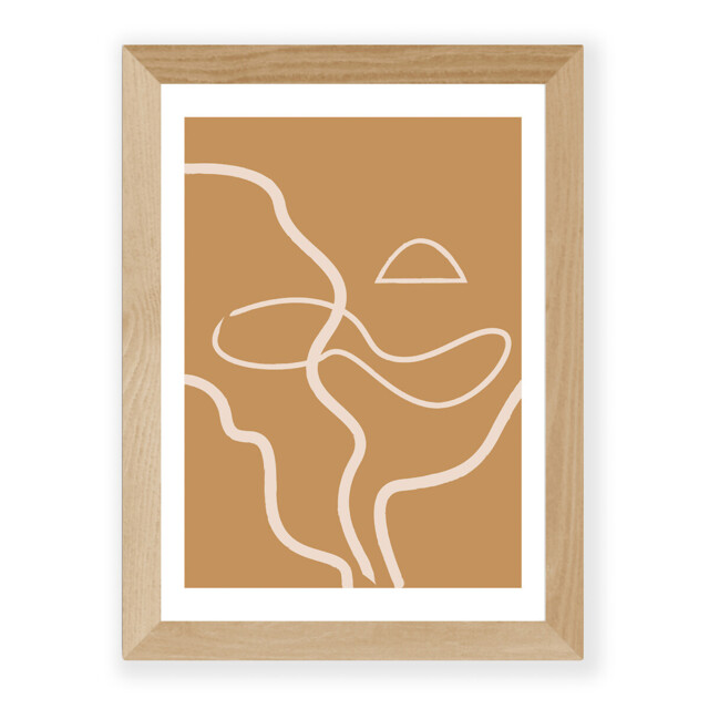 The Line by Flower Love Child Print by La Redoute | ufurnish.com