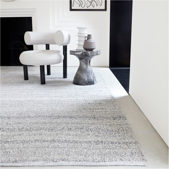 Boucle Textured Effect Rug by La Redoute | ufurnish.com
