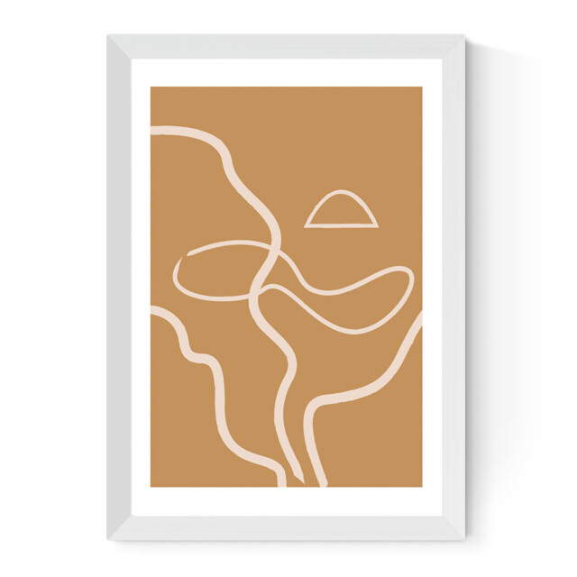 The Line by Flower Love Child Print by La Redoute | ufurnish.com