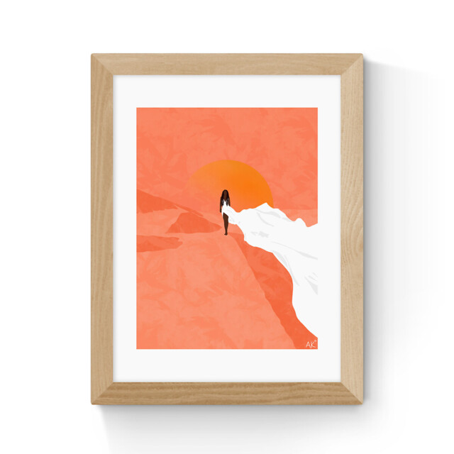 Arabian Sunset by Layover Art by La Redoute | ufurnish.com