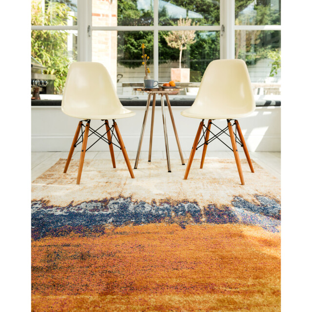 Soft Textured Distress Rug by La Redoute | ufurnish.com