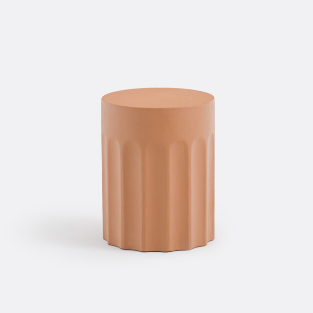 Mannira Cement Fibre Side Table by La Redoute | ufurnish.com