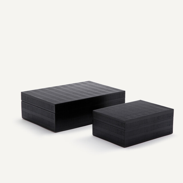 Set of 2 Baksa Boxes by La Redoute | ufurnish.com