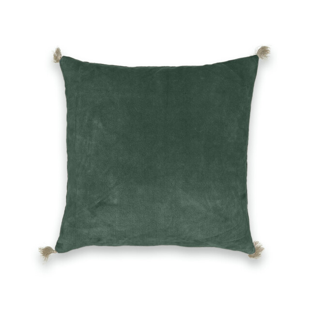 Cacolet Stone Washed Velvet Cushion Cover by La Redoute | ufurnish.com