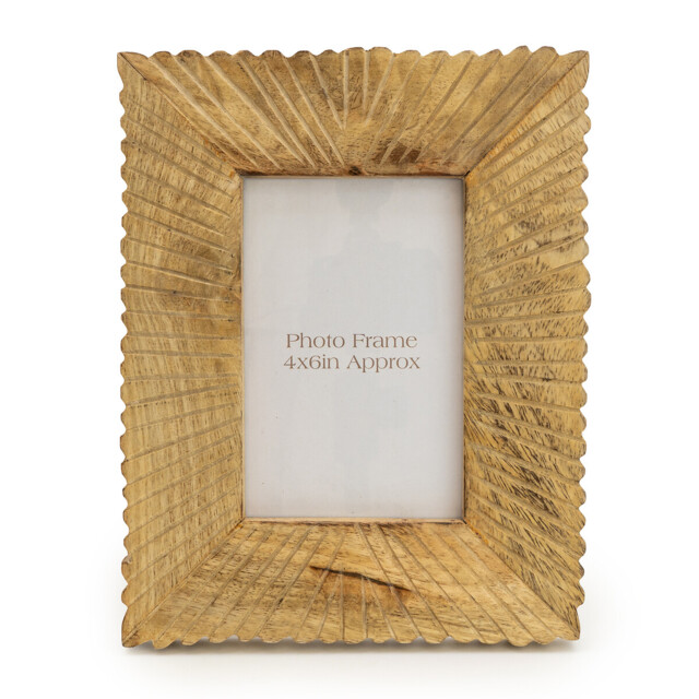 "4x6"" Mango Wood Photo Frame" by La Redoute | ufurnish.com