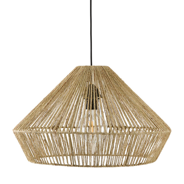 Yaku 50cm Diameter Hemp Ceiling Light by La Redoute | ufurnish.com